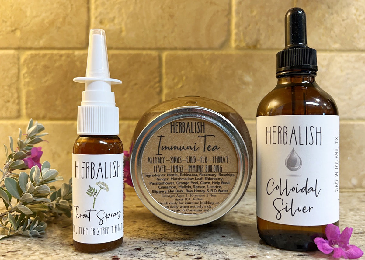 Throat Pack (Strep-Sore throat-Sinus Throat) – Herbalish